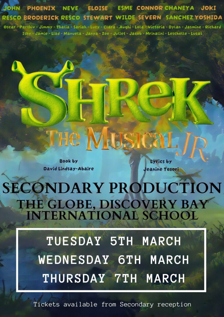 Shrek JR Production – DBIS Hub