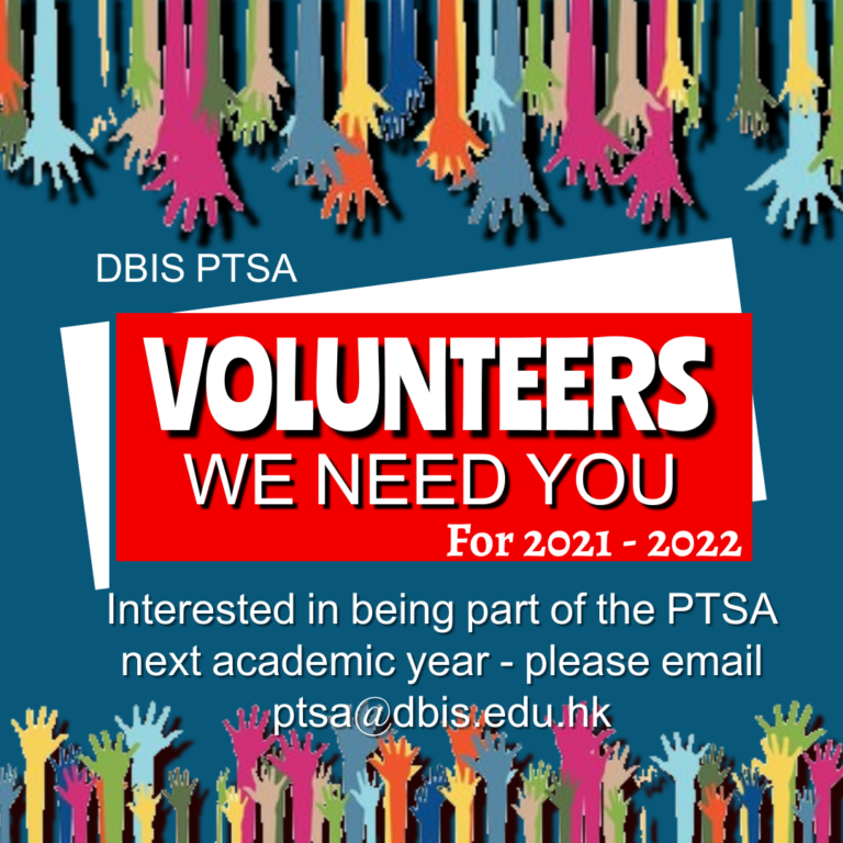 DBIS PTSA Volunteers for 2021-2022 – DBIS Hub