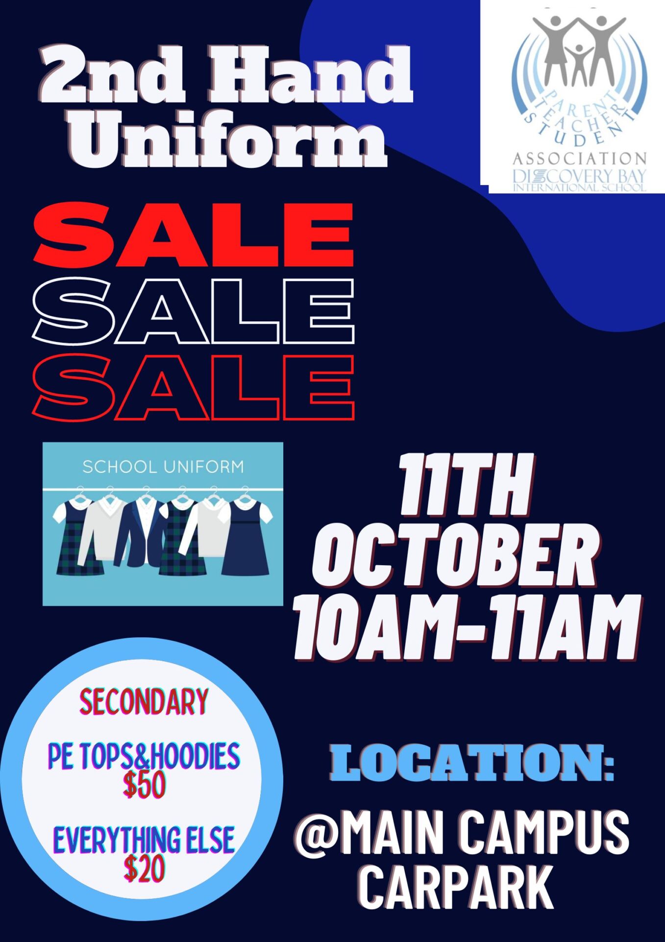 2nd Hand Uniform Winter Sale 11th October 2022 – DBIS Hub