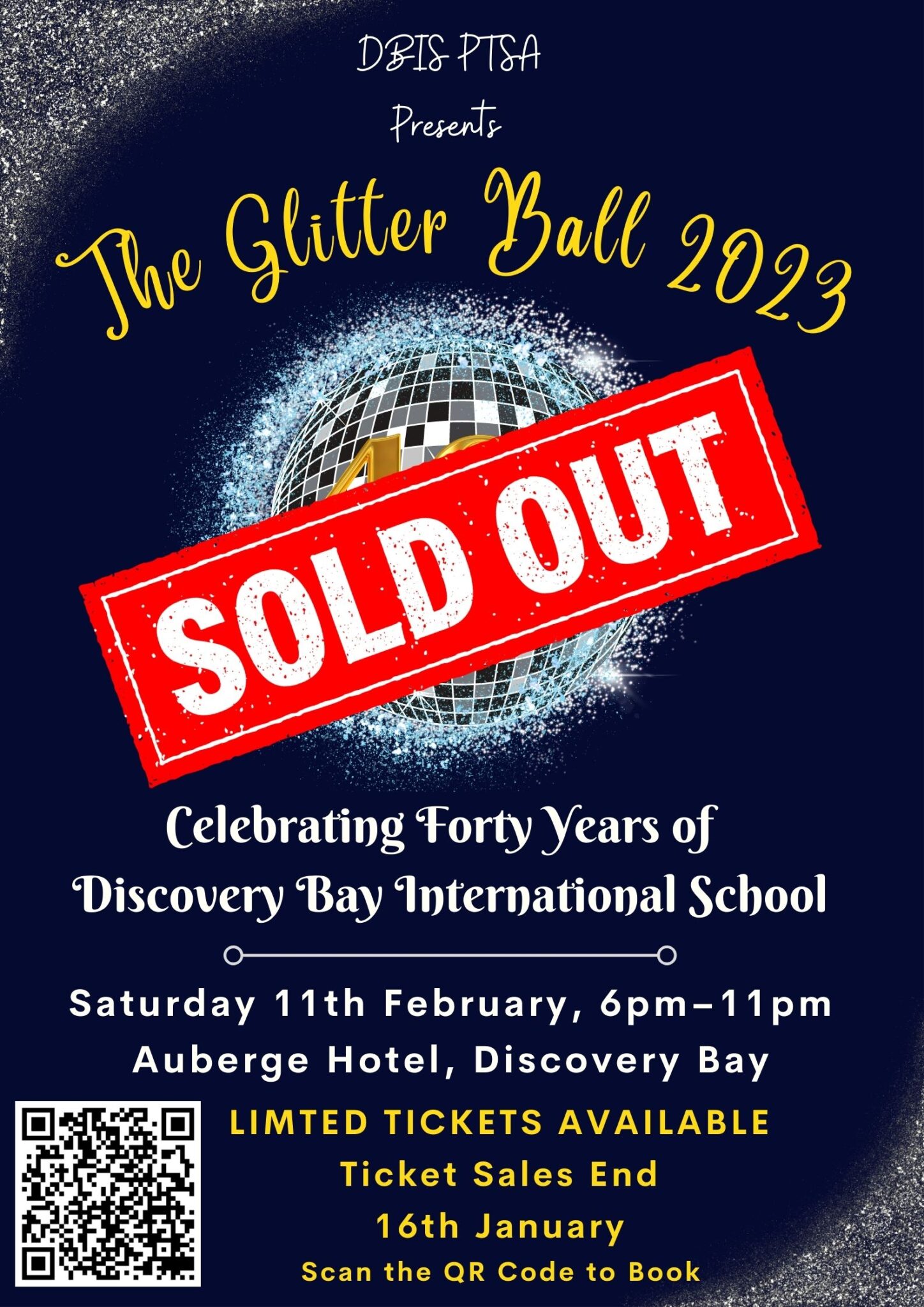 Sold Out – The Glitter Ball 2023 – DBIS Hub