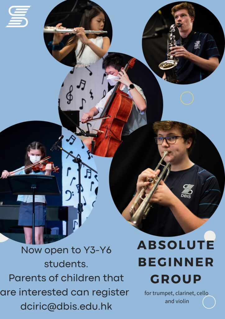 Free Instrumental ECA’s for Y3 and Y4 students – DBIS Hub