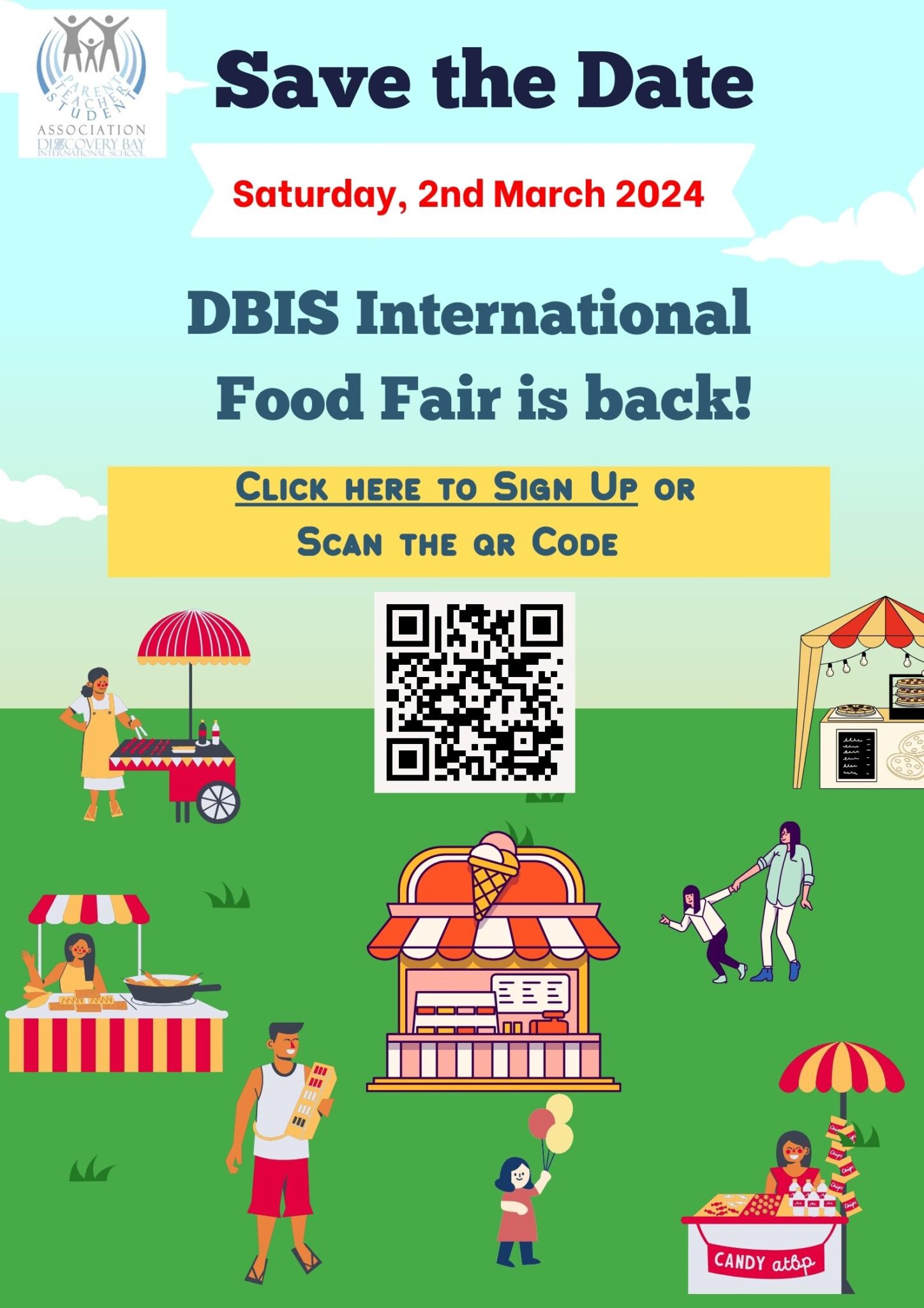 Save the Date – The International Food Fair is Back! – DBIS Hub