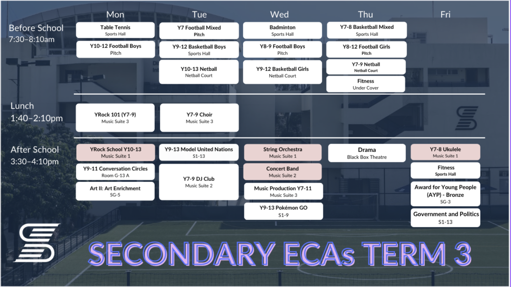 Secondary – DBIS Hub