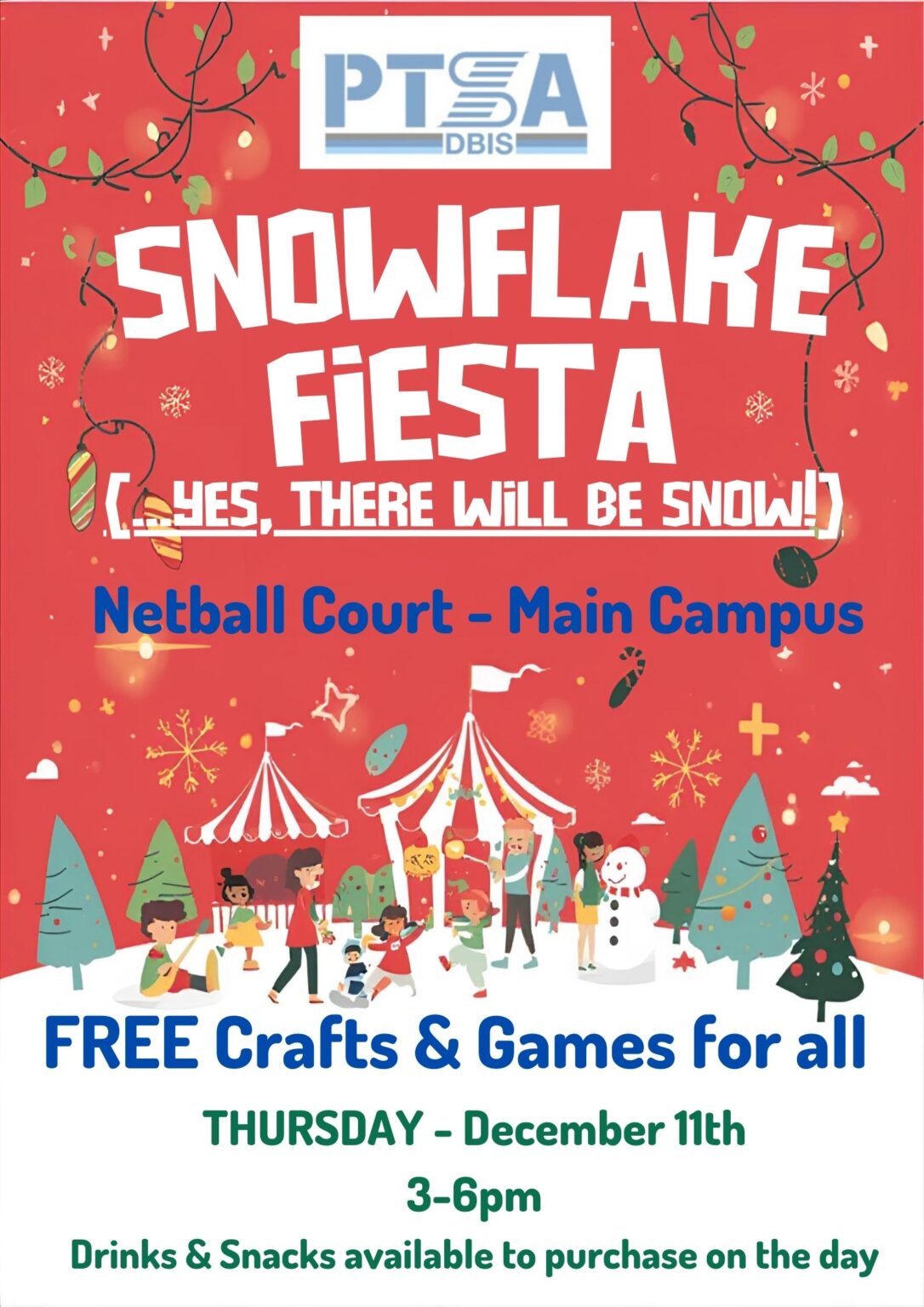 PTSA Snowflake Fiesta – DBIS Hub